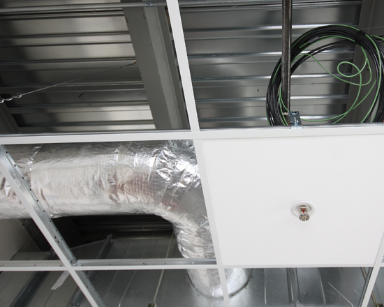 CeilingConnex Direct Mount White Ceiling Grid Kit - Drop Ceiling Grid ...